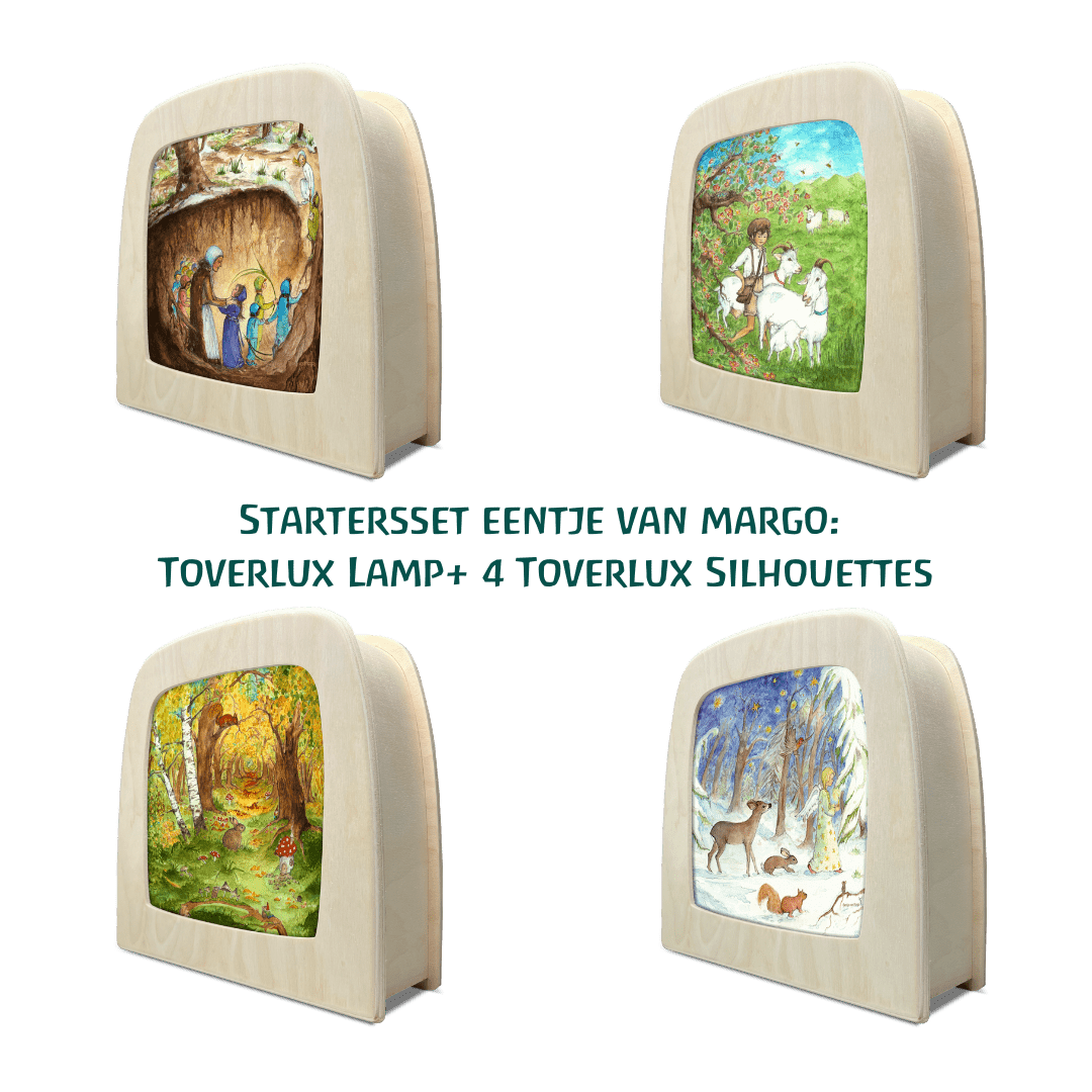 Waldorf School Seasonal Table Lamp - Magic Light with Interchangeable ...